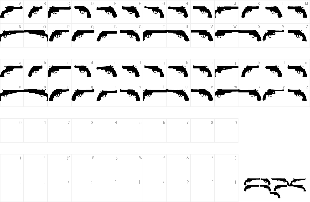 only revolver tfb Font | wfonts.com - download free