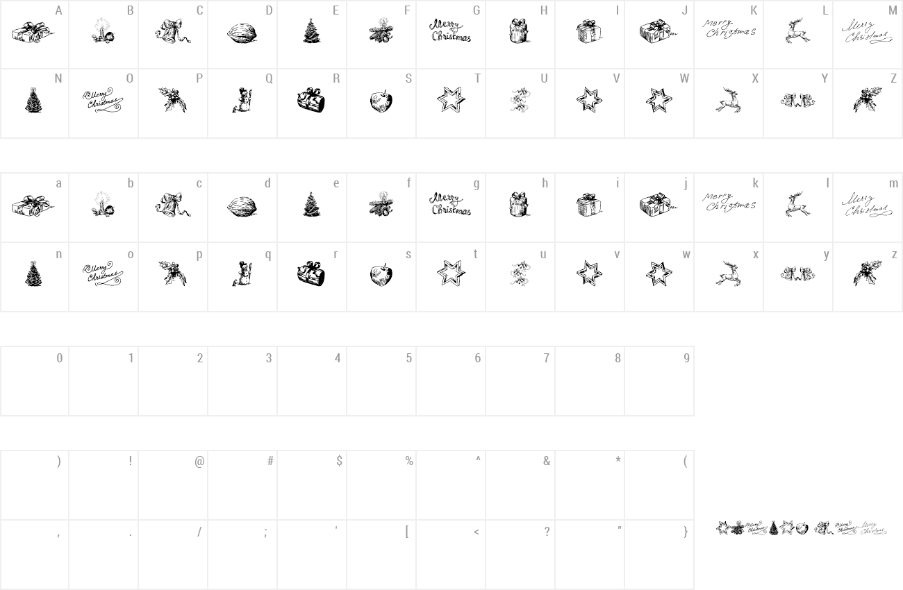 Christmas Nativity TFB Font | wfonts.com - download free