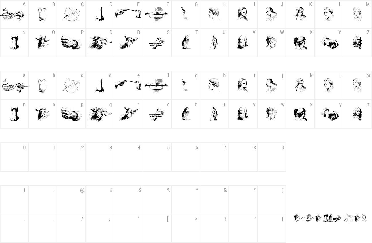 Illustrations tfb Font | wfonts.com - download free