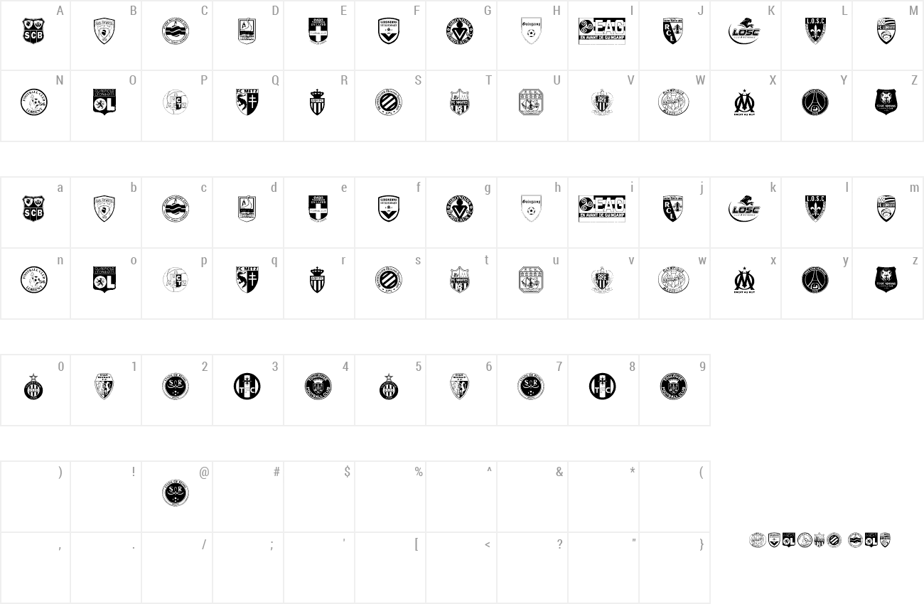 Ligue 1 Font | wfonts.com - download free