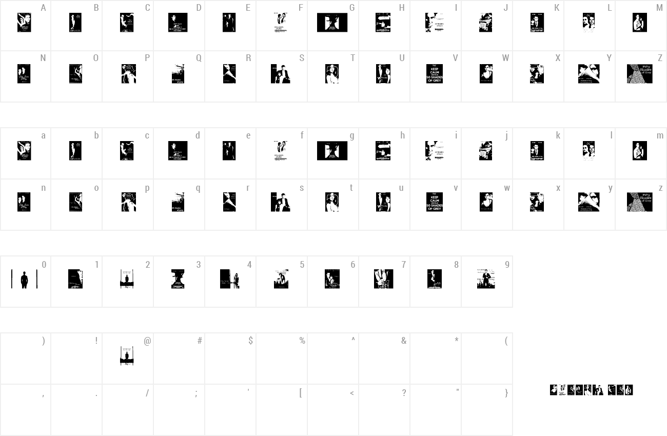 grey Font | wfonts.com - download free