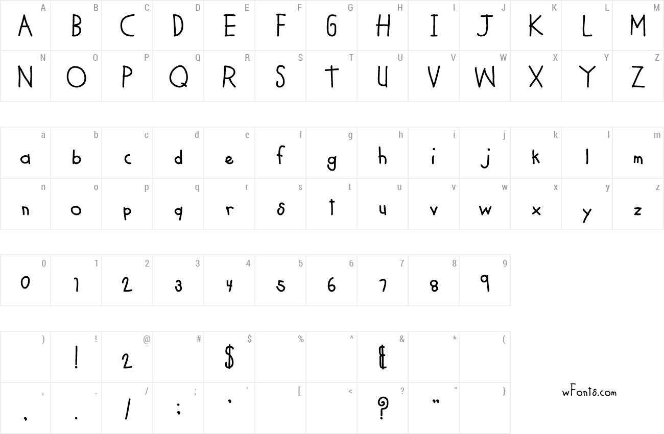 MTF Cool Kid Font | wfonts.com - download free