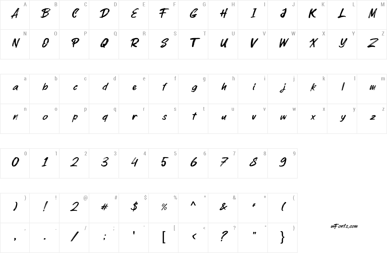 Parkway Lush Font | wfonts.com - download free