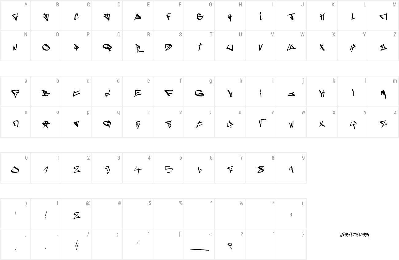 ghetto-blasterz Font | wfonts.com - download free