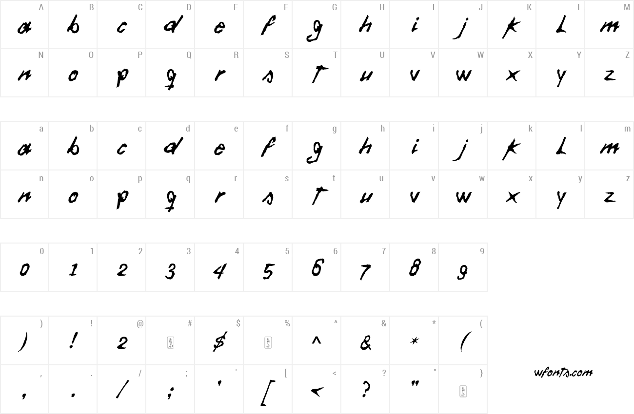 Daft Font Font | wfonts.com - download free