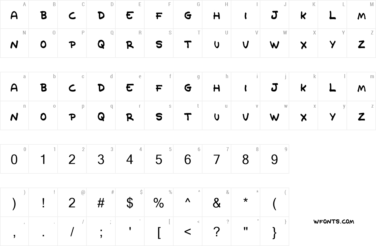 Old Cave Font | wfonts.com - download free