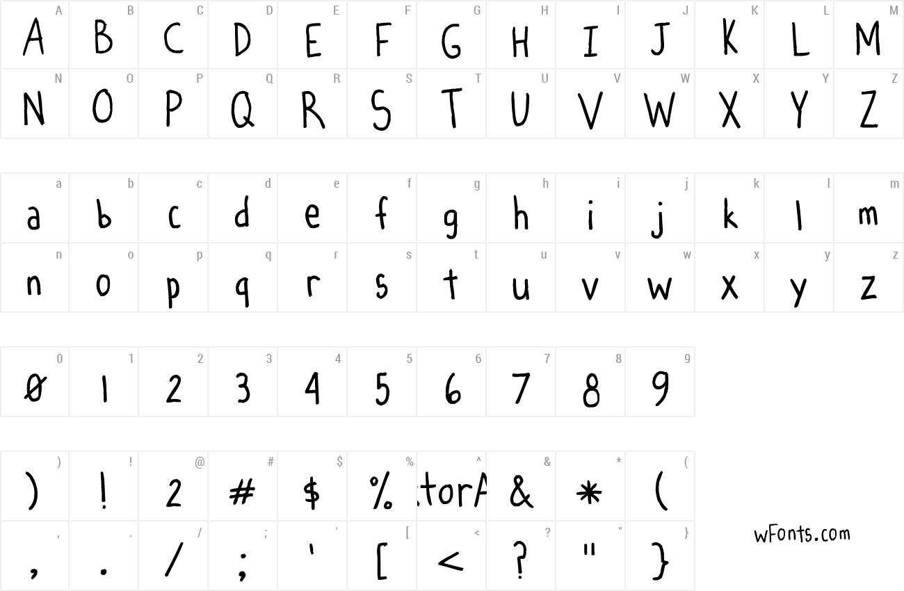 Spindly Legs Font | wfonts.com - download free