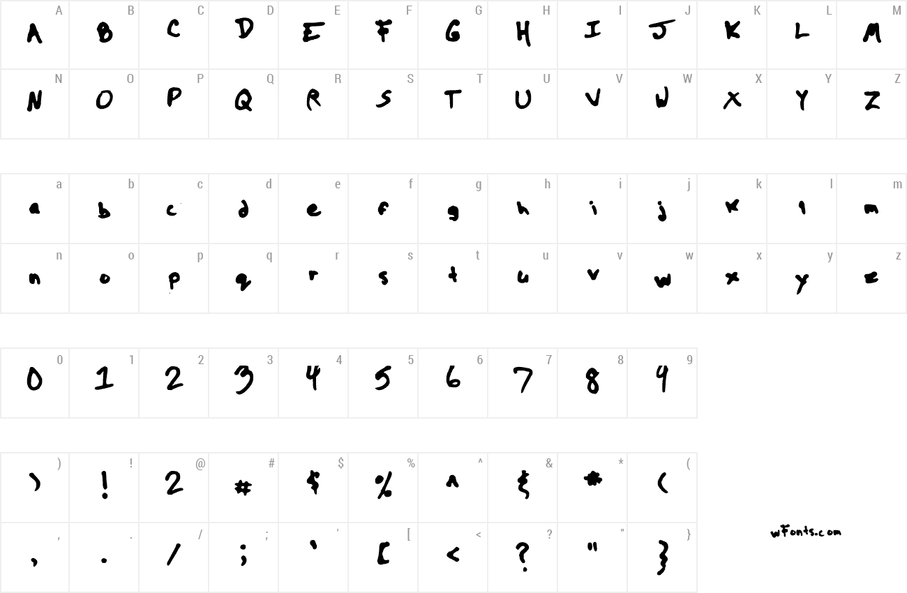 The Kool Font Font | wfonts.com - download free