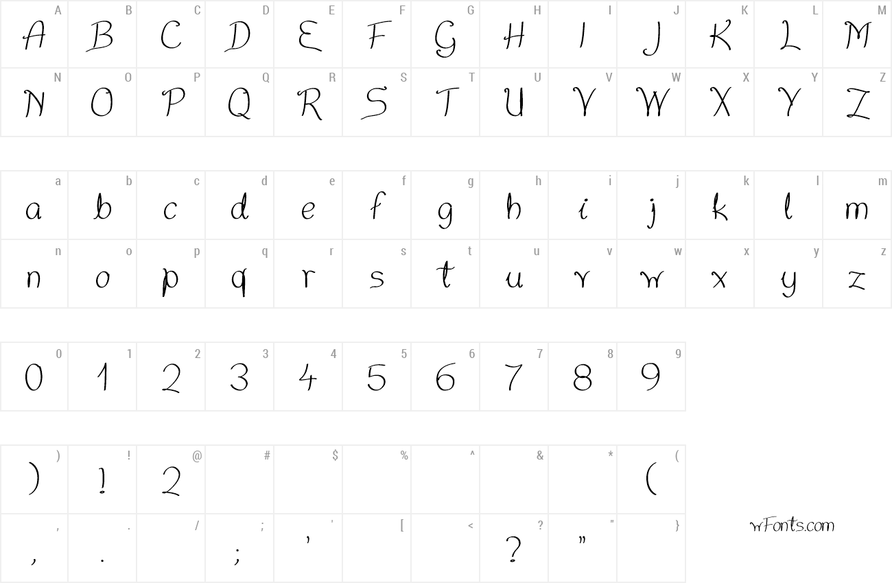 nice_written Font | wfonts.com - download free