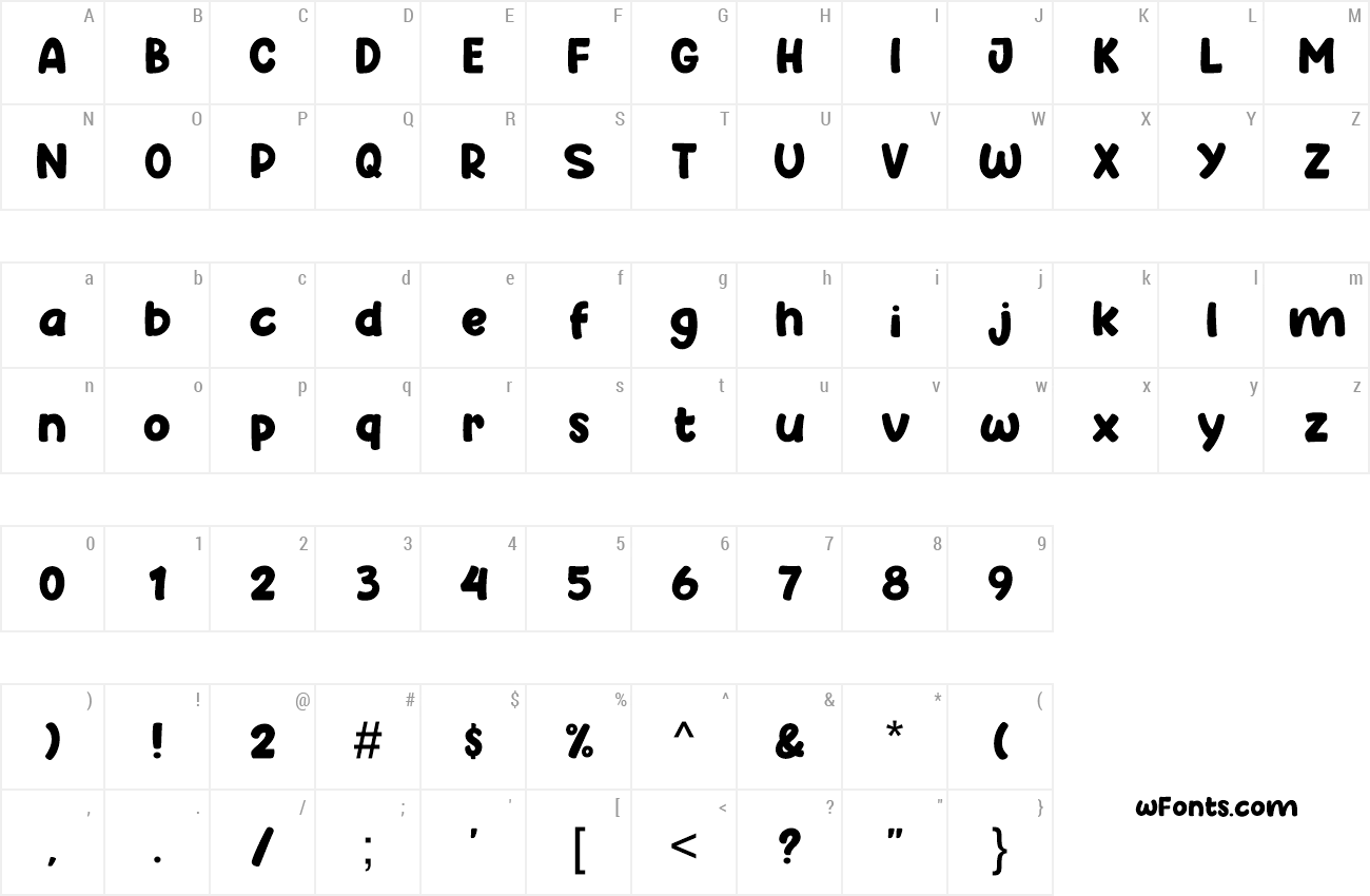 Happy School Font | wfonts.com - download free