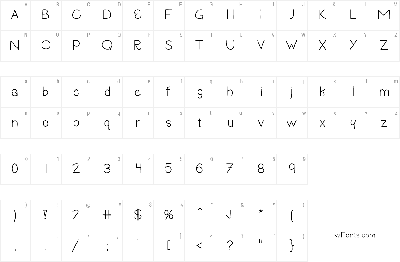 Any Average Day Font | wfonts.com - download free