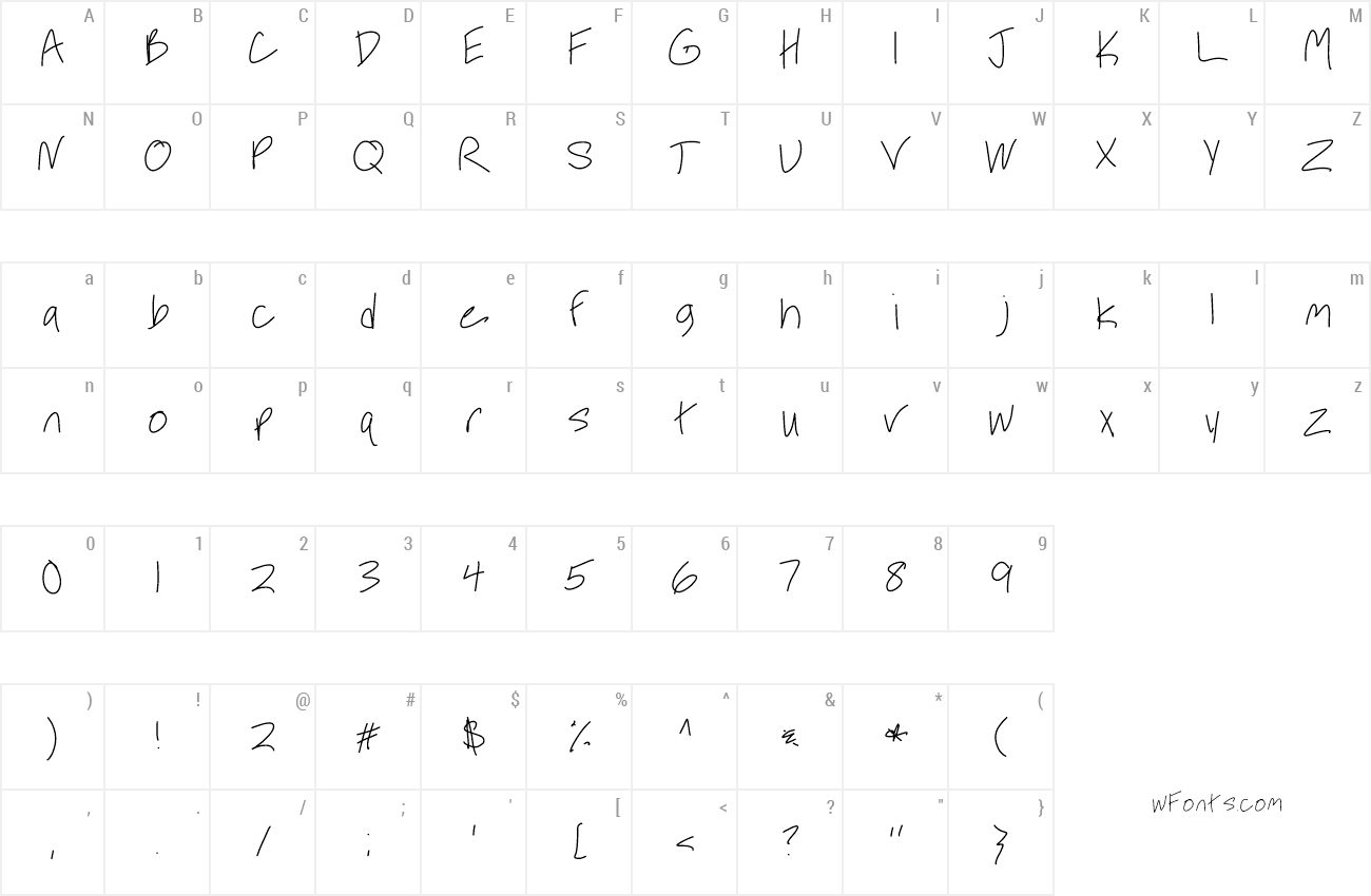 Desperate For You Font | wfonts.com - download free