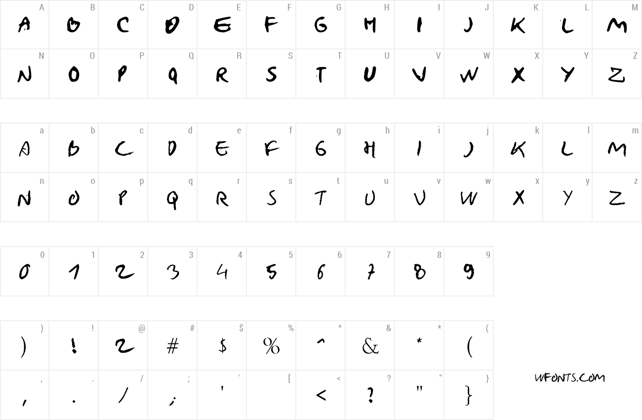 NATURAL WRITING Font | wfonts.com - download free