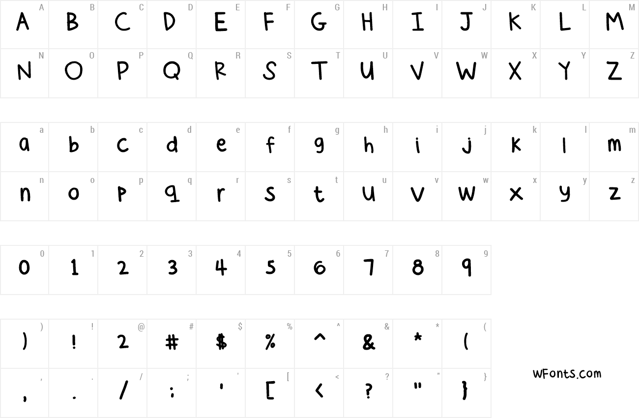 Cees Hand Font | wfonts.com - download free