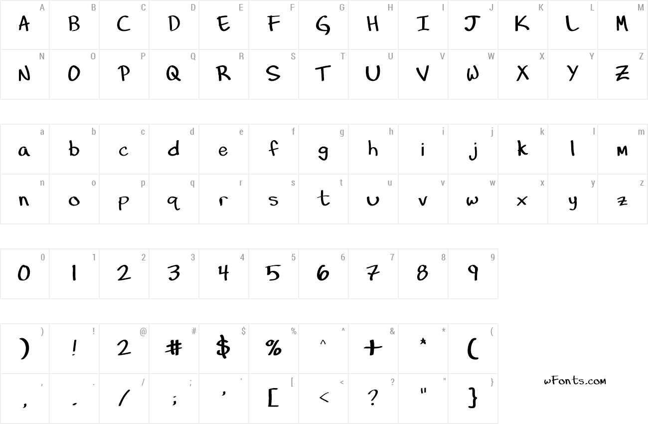 Hand of Diesel Font | wfonts.com - download free