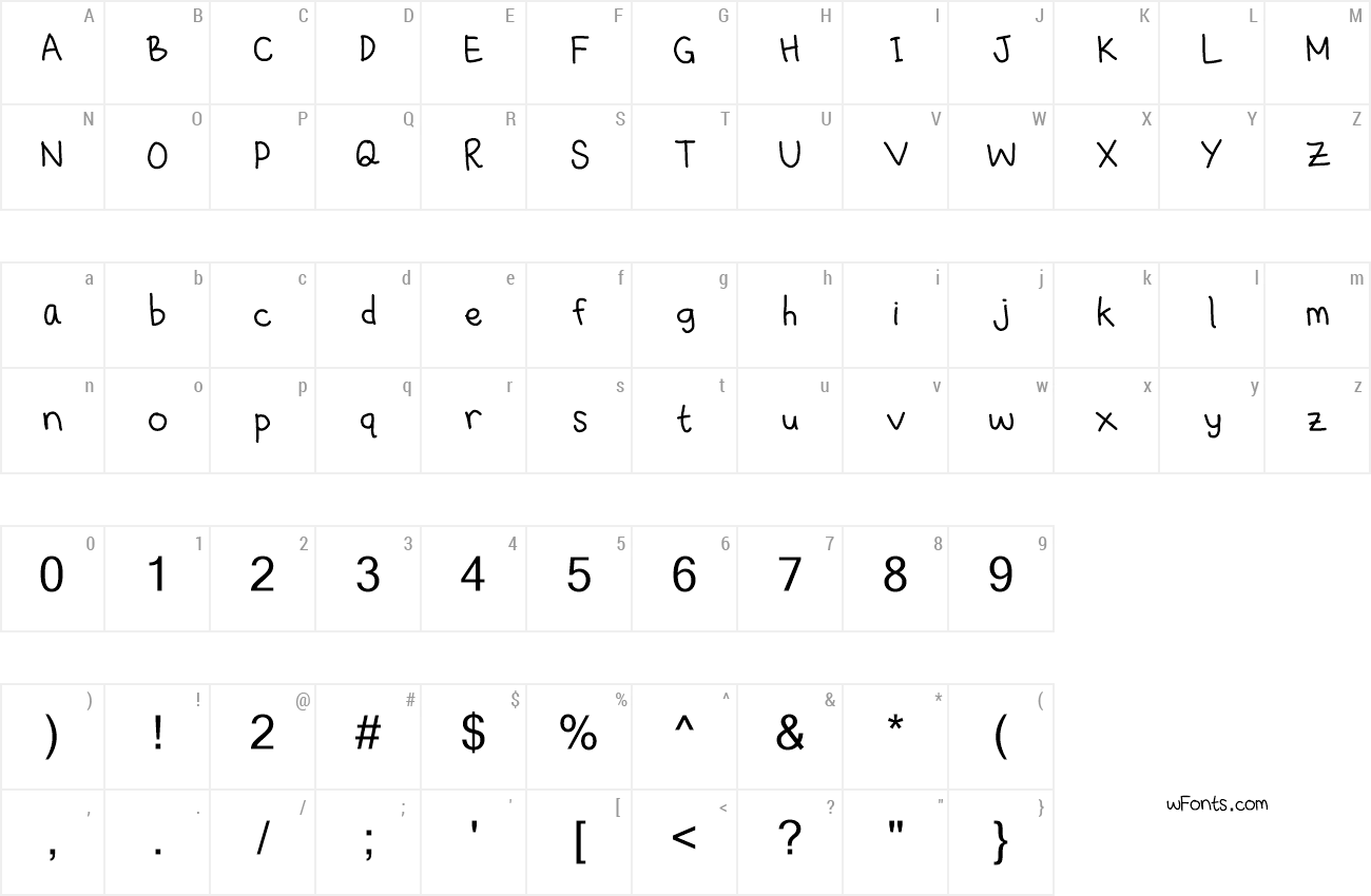 michelle digital handwritten Font | wfonts.com - download free