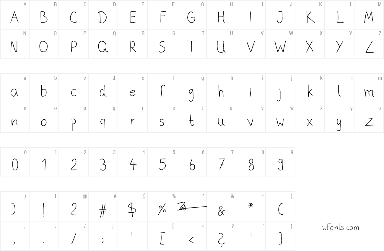 phitradesign Handwritten Thin Font | wfonts.com - download free