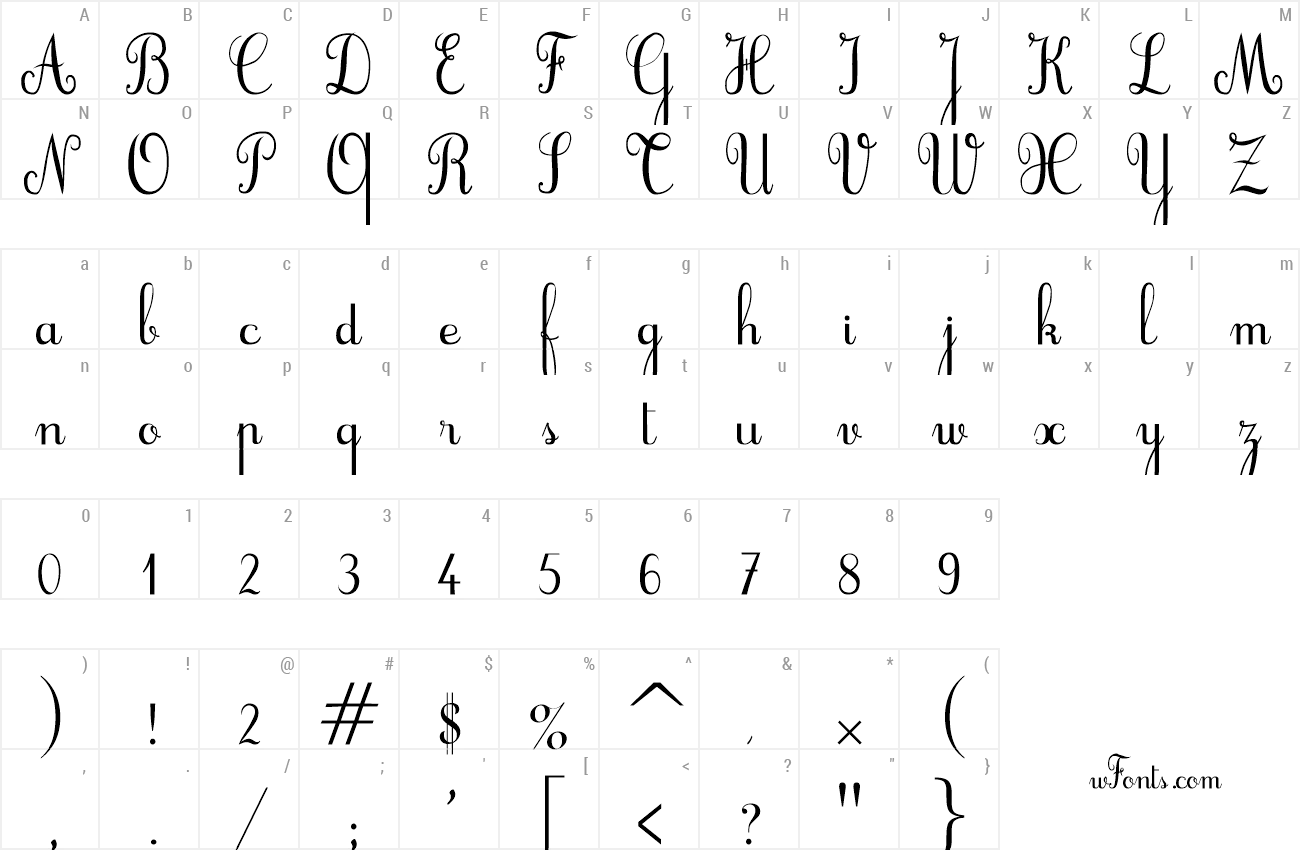 Download Free Font Cursif & Lignes