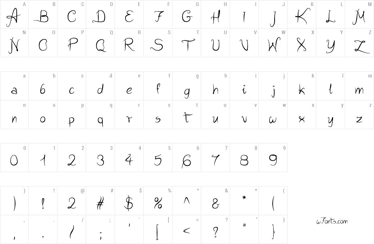 Wild Script pl Font | wfonts.com - download free