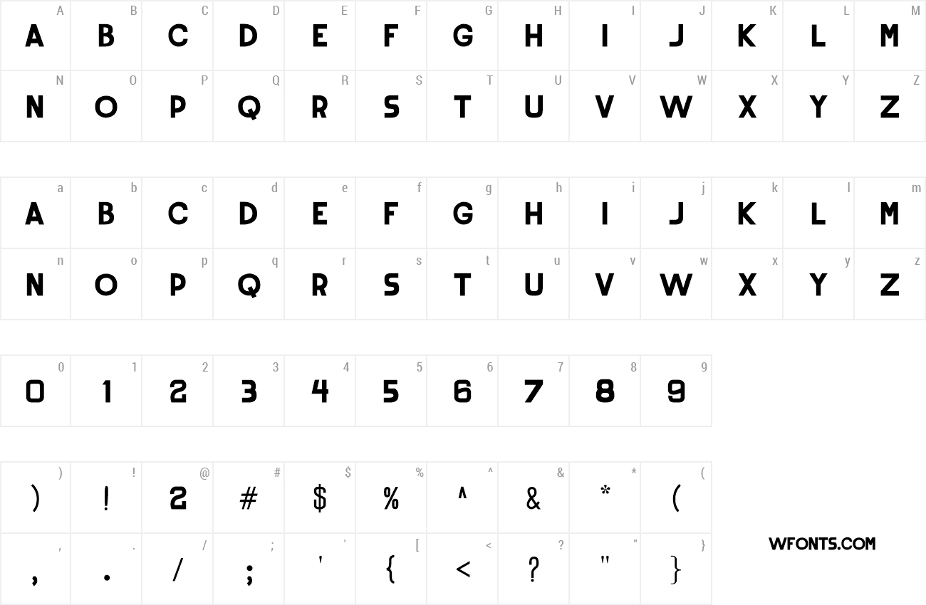 Rounded Sans Font | wfonts.com - download free