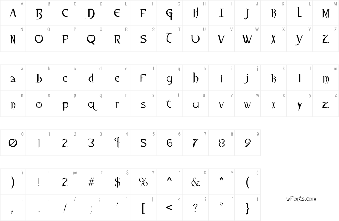 Pauls Heartless Font Font | wfonts.com - download free