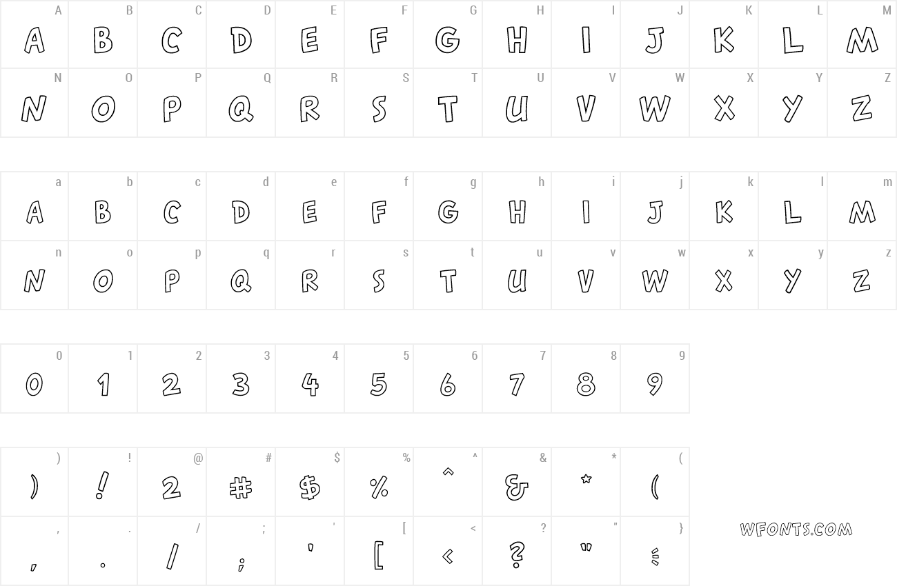 Canted FX Font | wfonts.com - download free