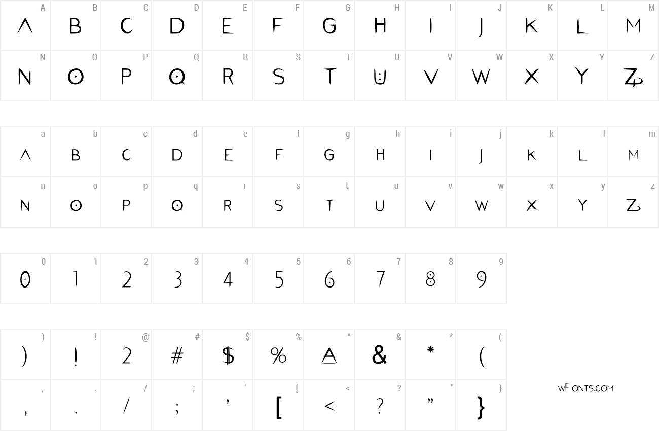 Salem by Theyann Font | wfonts.com - download free