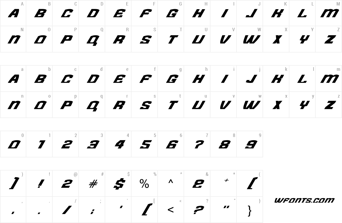 Need for Font Font | wfonts.com - download free