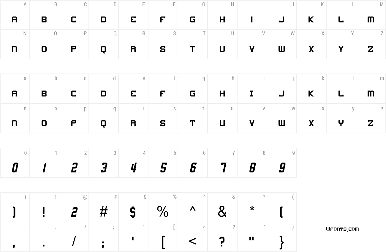 4th and Inches Font | wfonts.com - download free