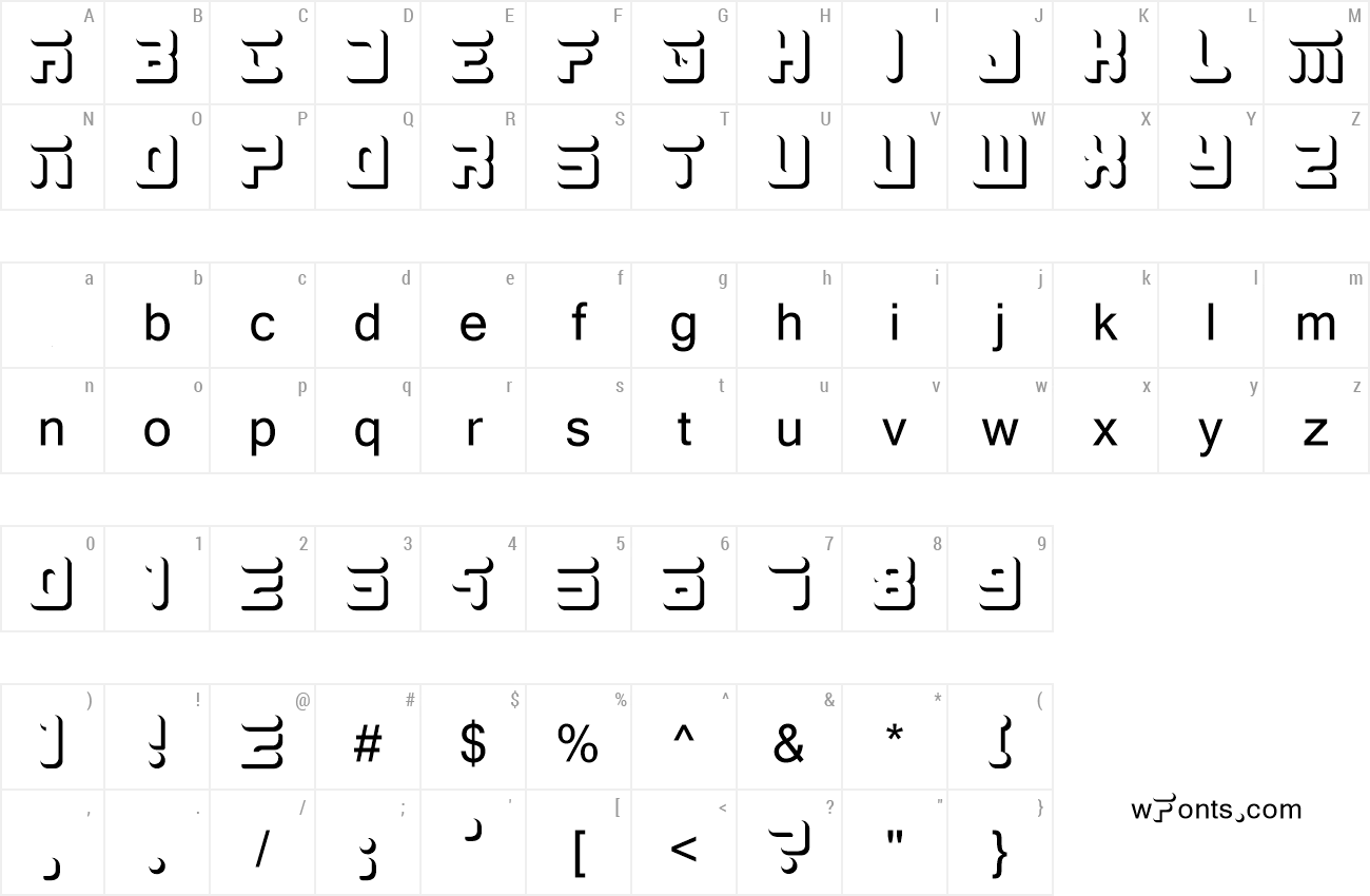 Big White Font | wfonts.com - download free