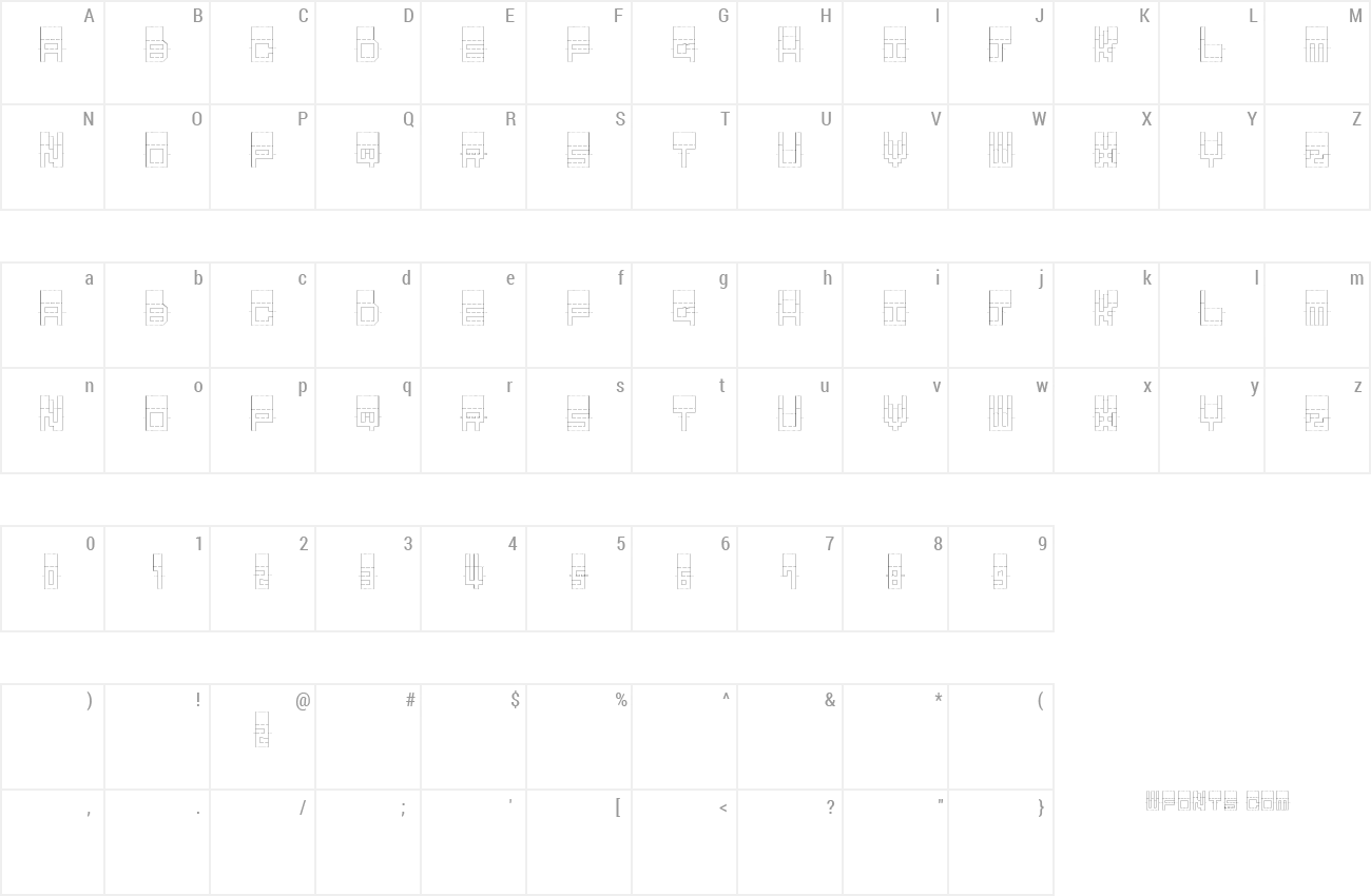 pop-up font Font | wfonts.com - download free