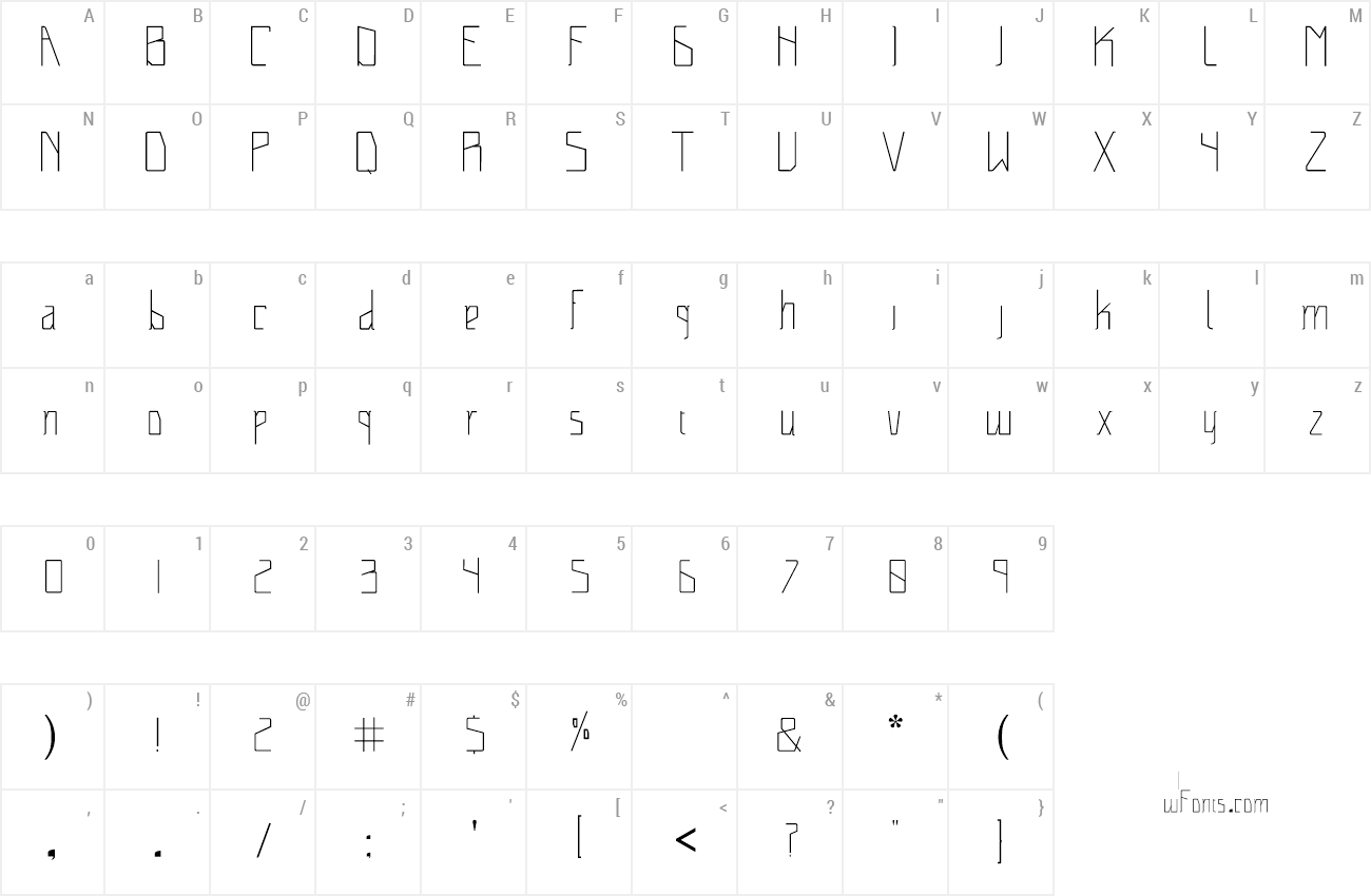 space font Font | wfonts.com - download free