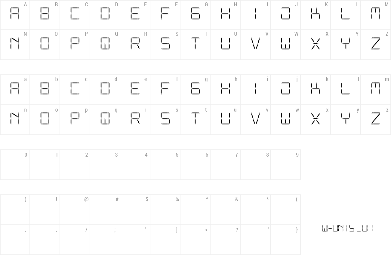 Other Display St Font | wfonts.com - download free