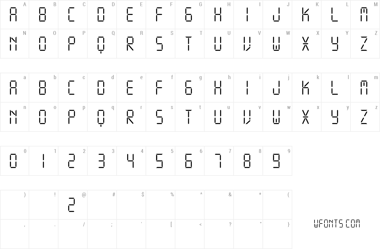 DISPLAY FREE TFB Font | wfonts.com - download free