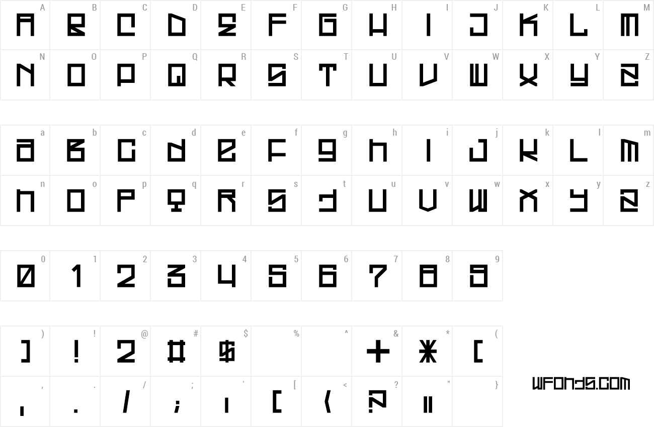 Westrider 2057 Font | wfonts.com - download free