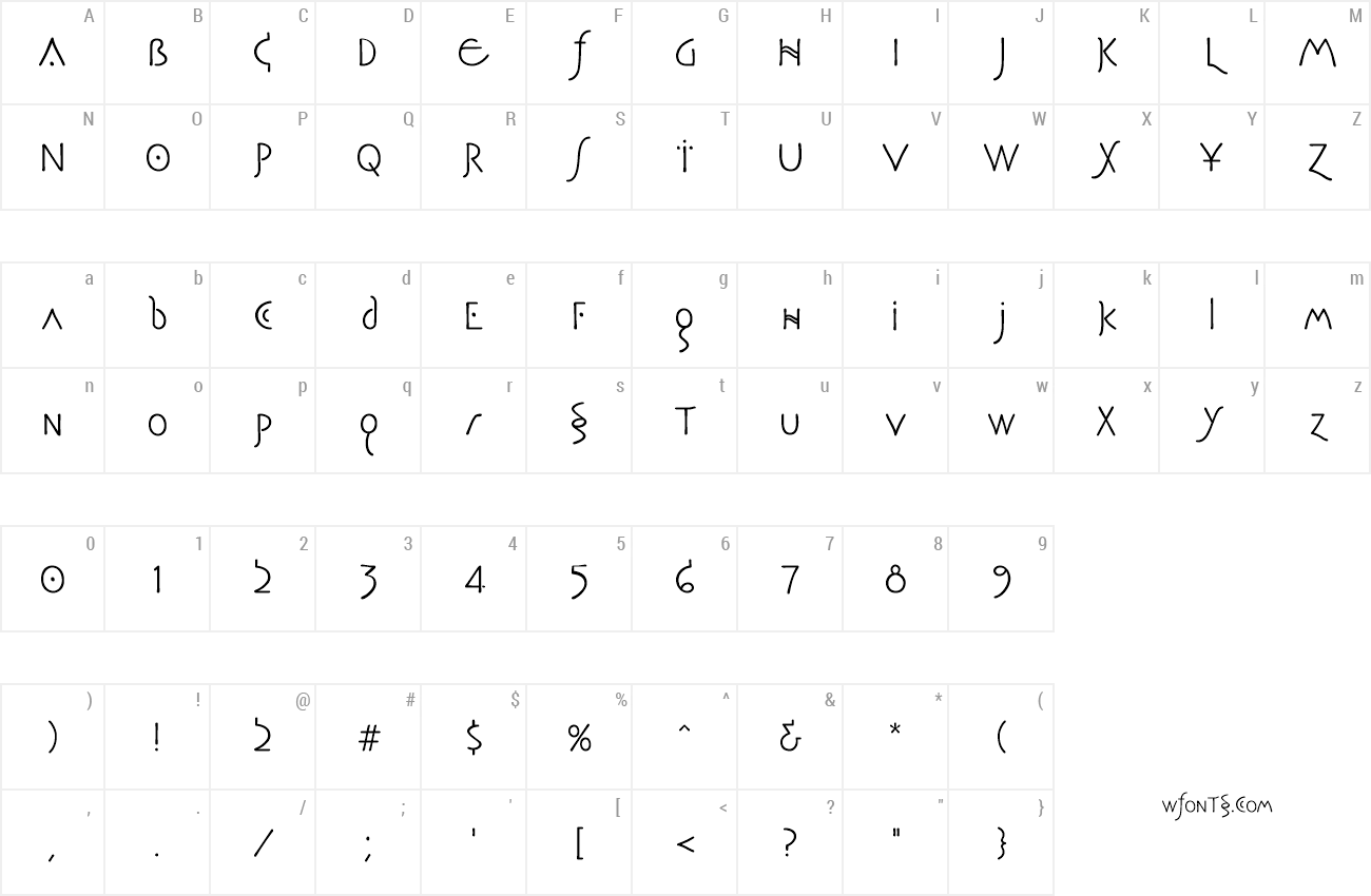 Pegasus Normal Font | wfonts.com - download free