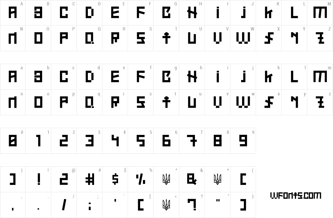 Download Free Font Ukraine