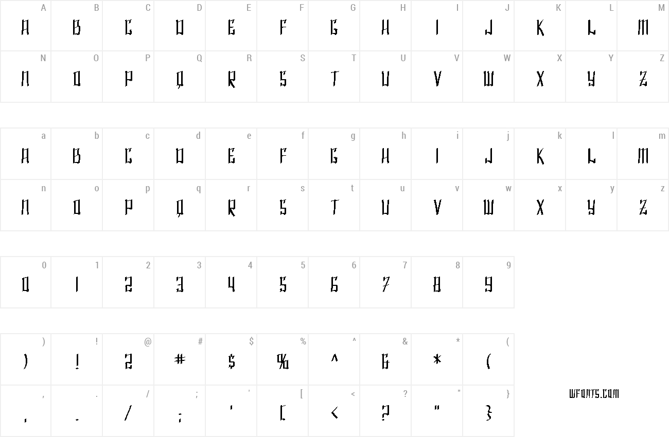 SF Shai Fontai Font | wfonts.com - download free