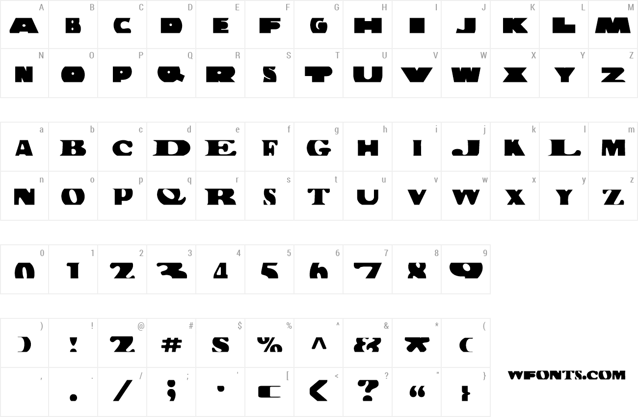 Building Bloc Font | wfonts.com - download free