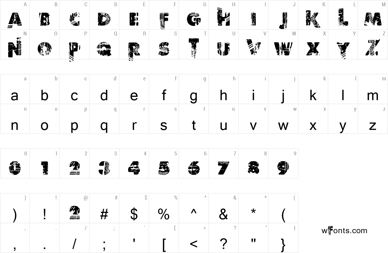 Border Line Font | wfonts.com - download free