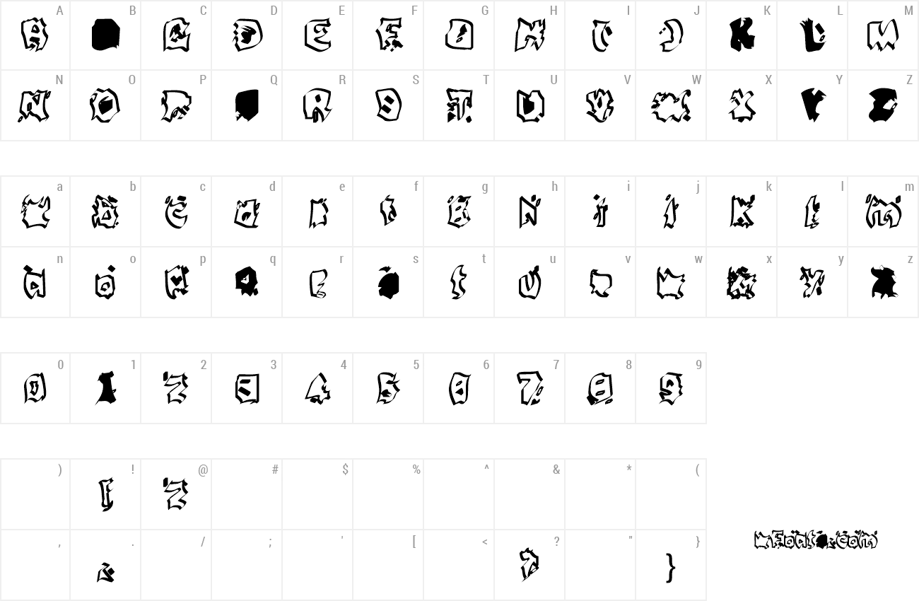 Beirut Sugar Font | wfonts.com - download free