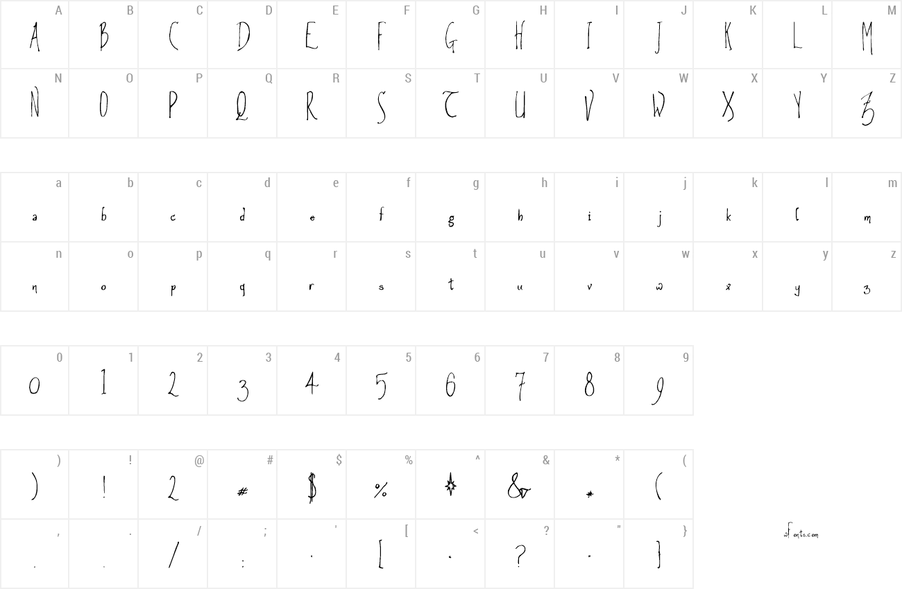 Amethyst Zucchini Font | wfonts.com - download free