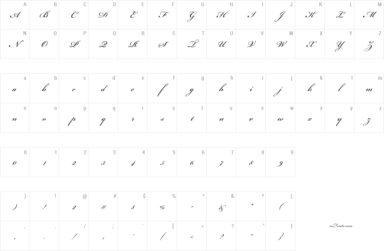 Beautiful ES Font | wfonts.com - download free