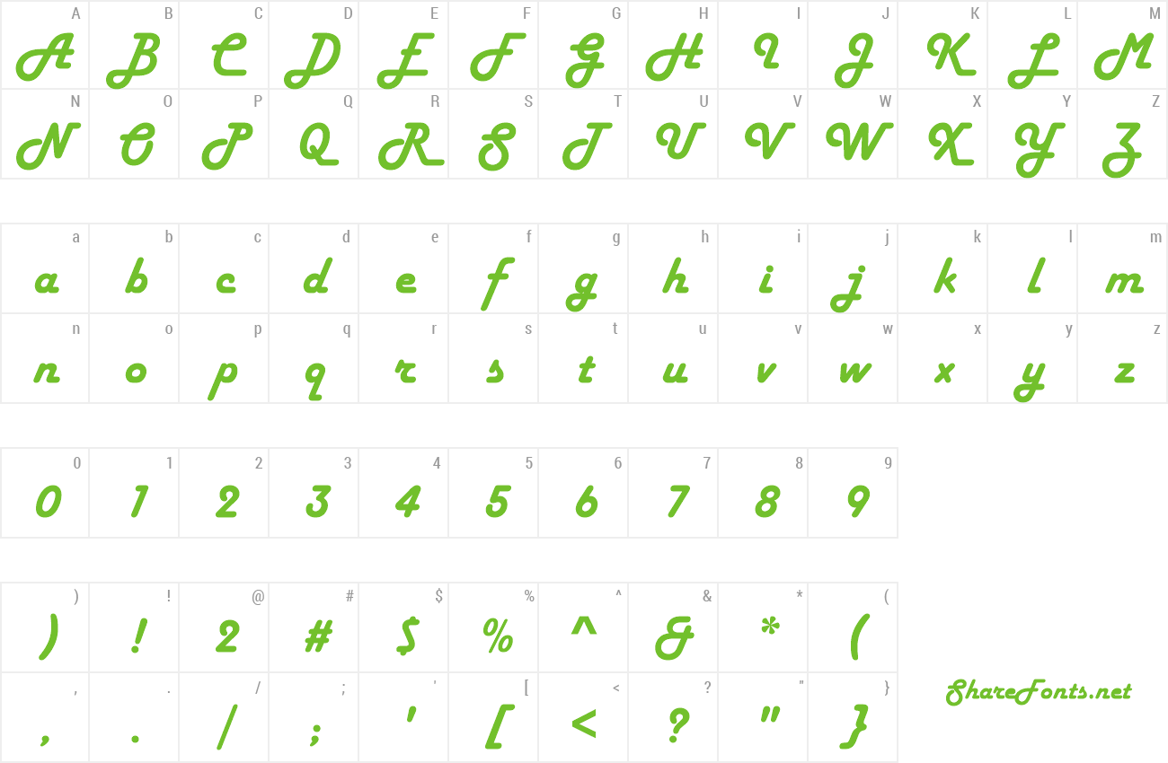 Download Free Font Harlow Solid Italic