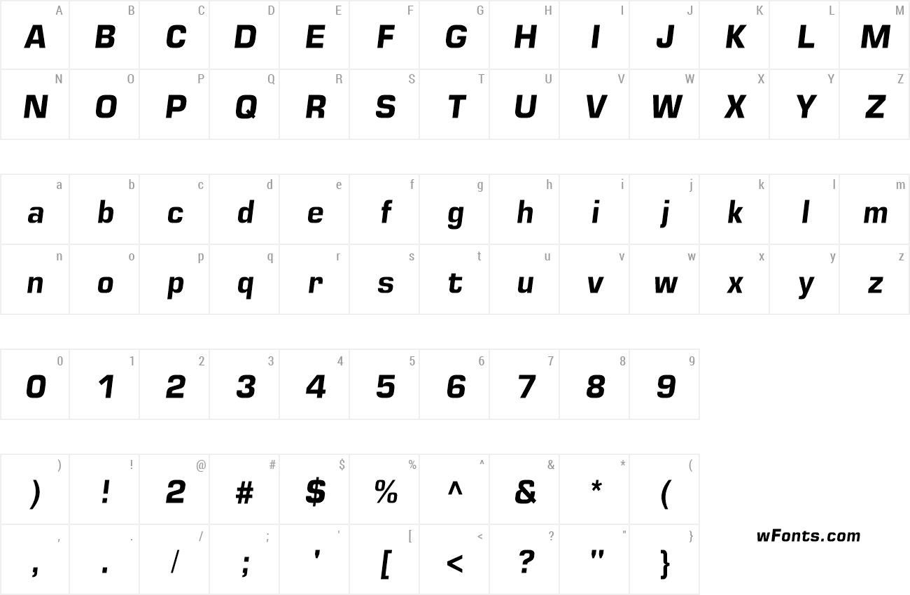 Square721 BT Font | wfonts.com - download free