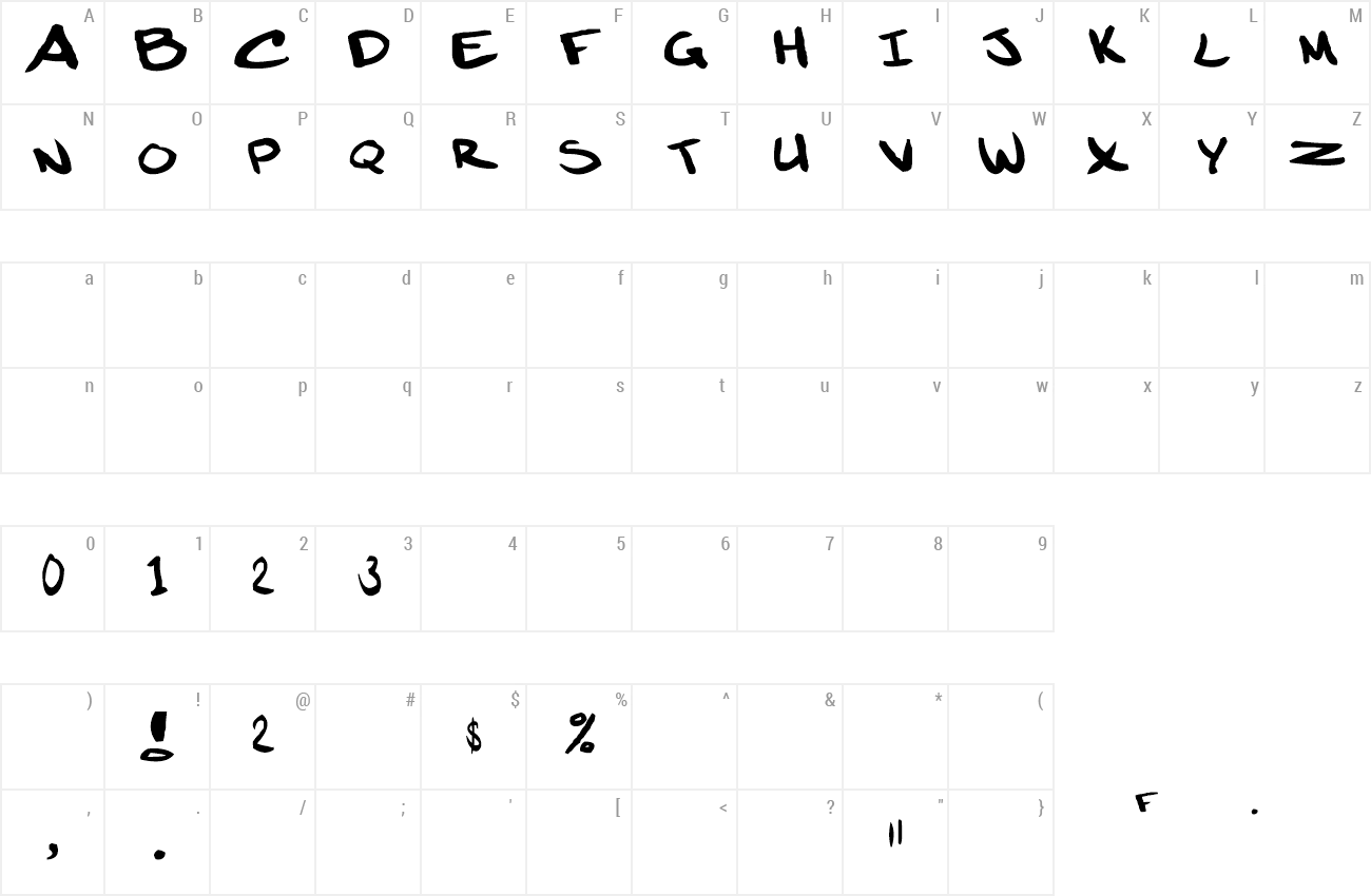 HANDWRITING OF JMS TEST Font | wfonts.com - download free