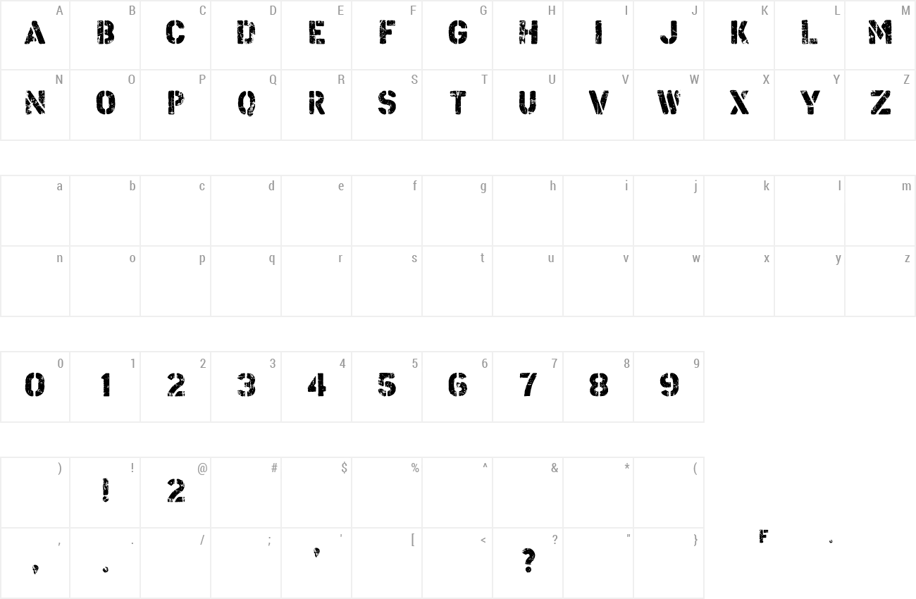 Checkpoint Charlie Font | wfonts.com - download free