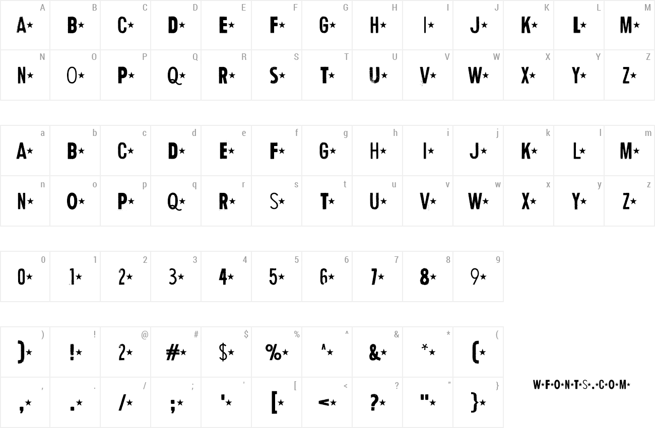 Human Error Dark Font | wfonts.com - download free