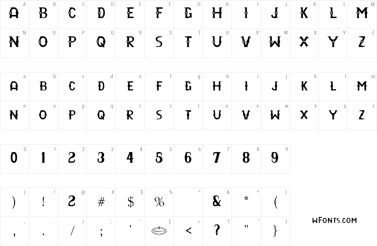 Rayyan CFC Font | wfonts.com - download free