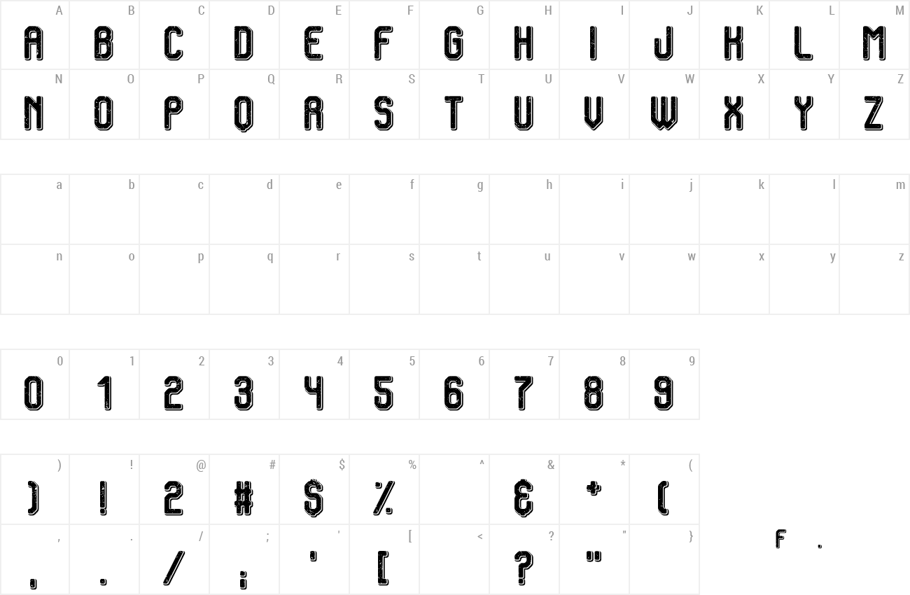 Vintage Warehouse Font | wfonts.com - download free